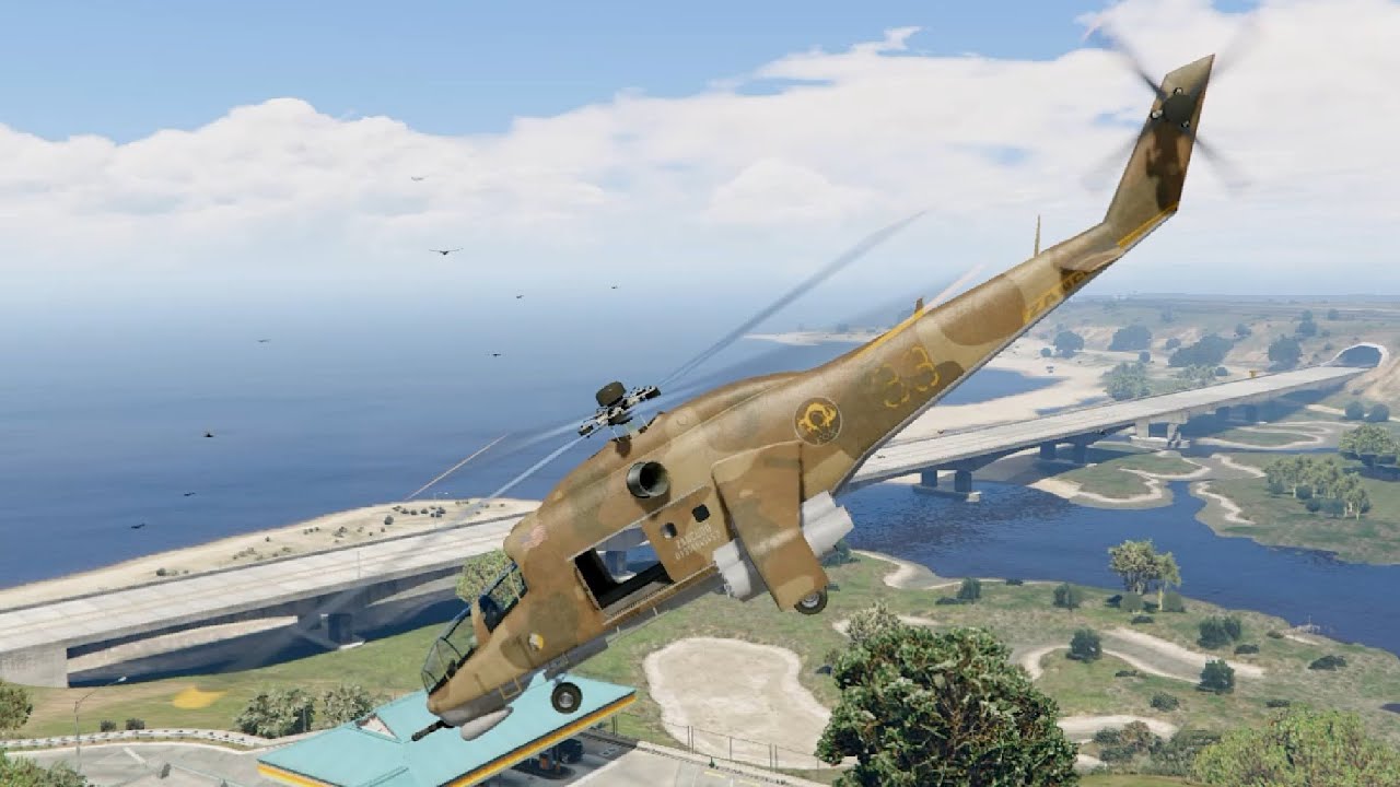 FOX Helicopter skin - GTA V | EnRoMovies _REVIEW - YouTube