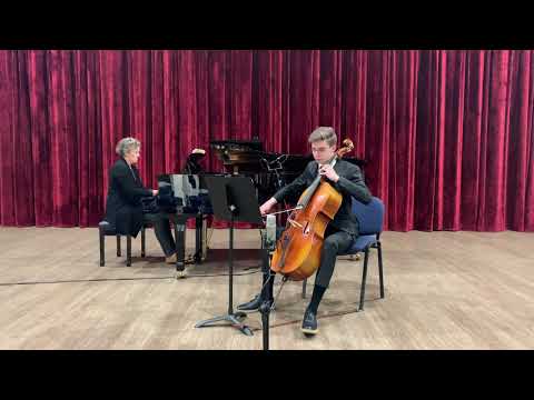 Daniel Obermeyer (Form IV) - "Elegy" by Carl Davis - YouTube