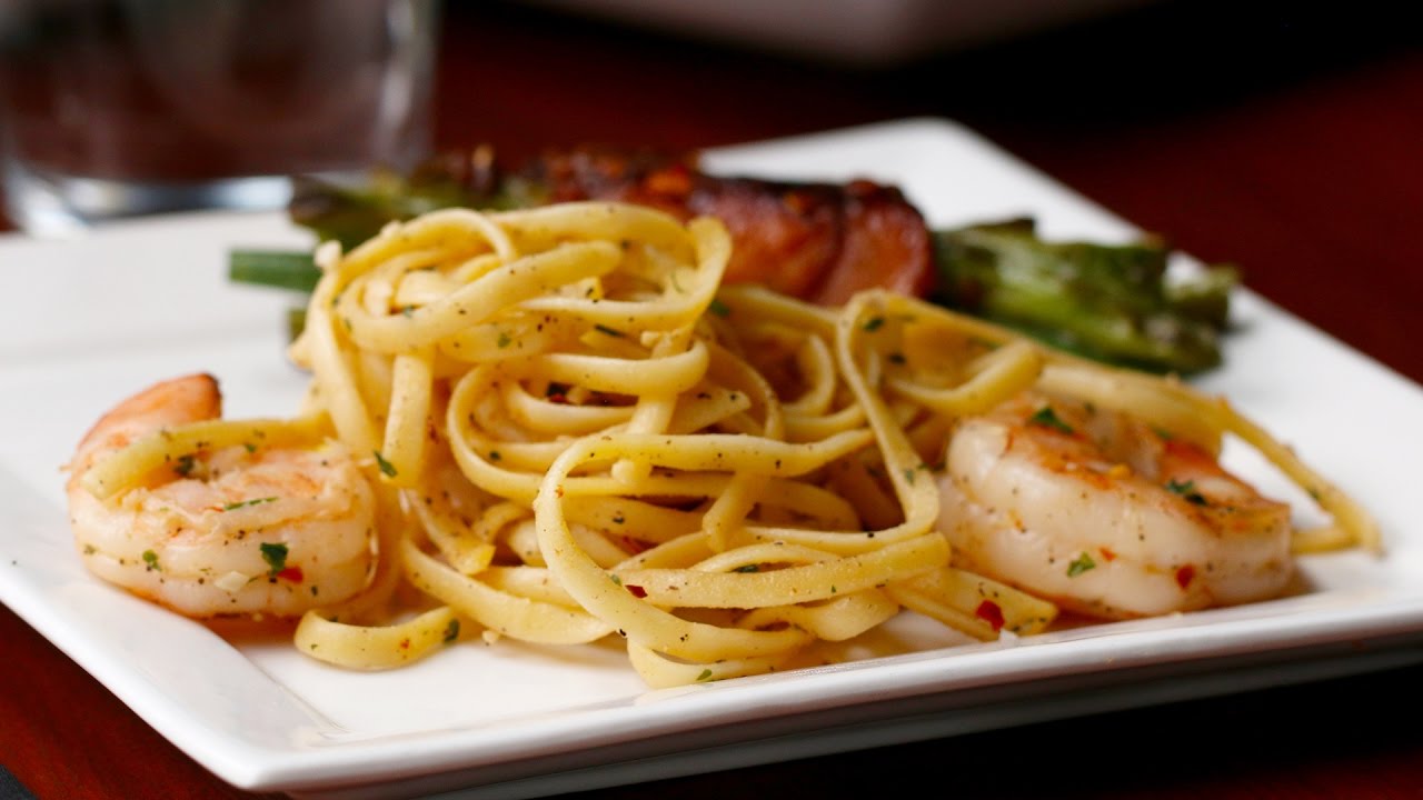 3-Course Shrimp Scampi Dinner - YouTube