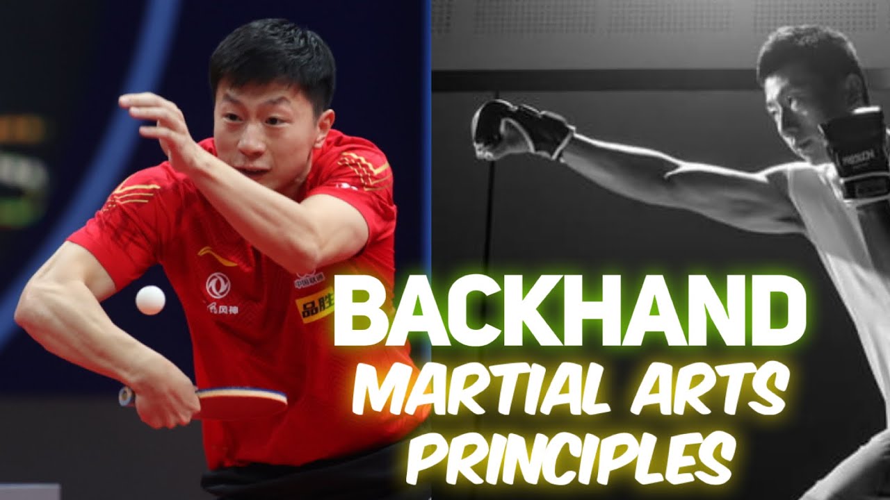 How to make Backhand Topspin of Legend of Ma Long | Tutorial - YouTube