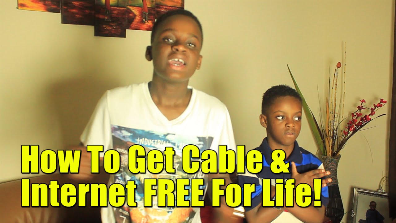 How To Get Cable & Internet Free For Life! - YouTube