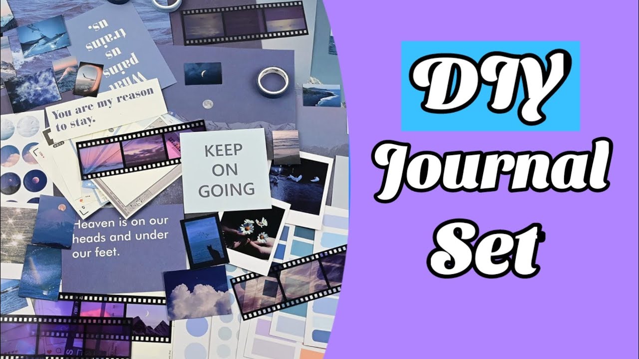 How to Make Journal Set at Home / DIY JOURNAL SET / DIY Journal kit ...