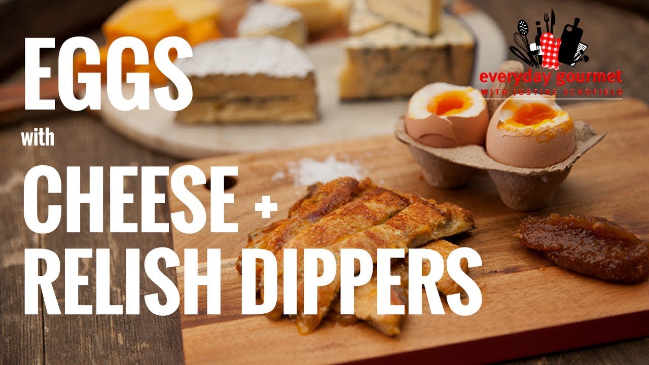 Eggs with Cheese & Relish Dippers | Everyday Gourmet S7 E76 - YouTube