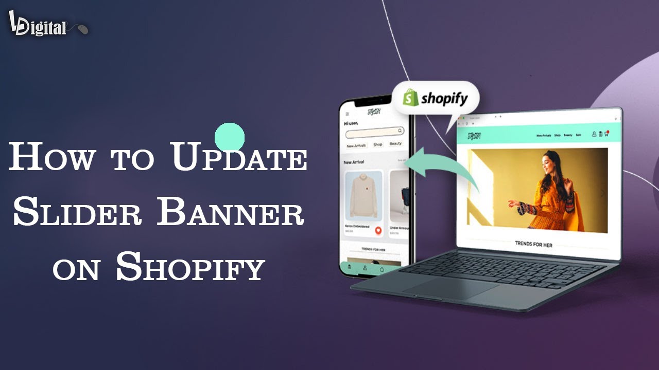 How to Update Slider Banner on Shopify through Admin Panel - YouTube
