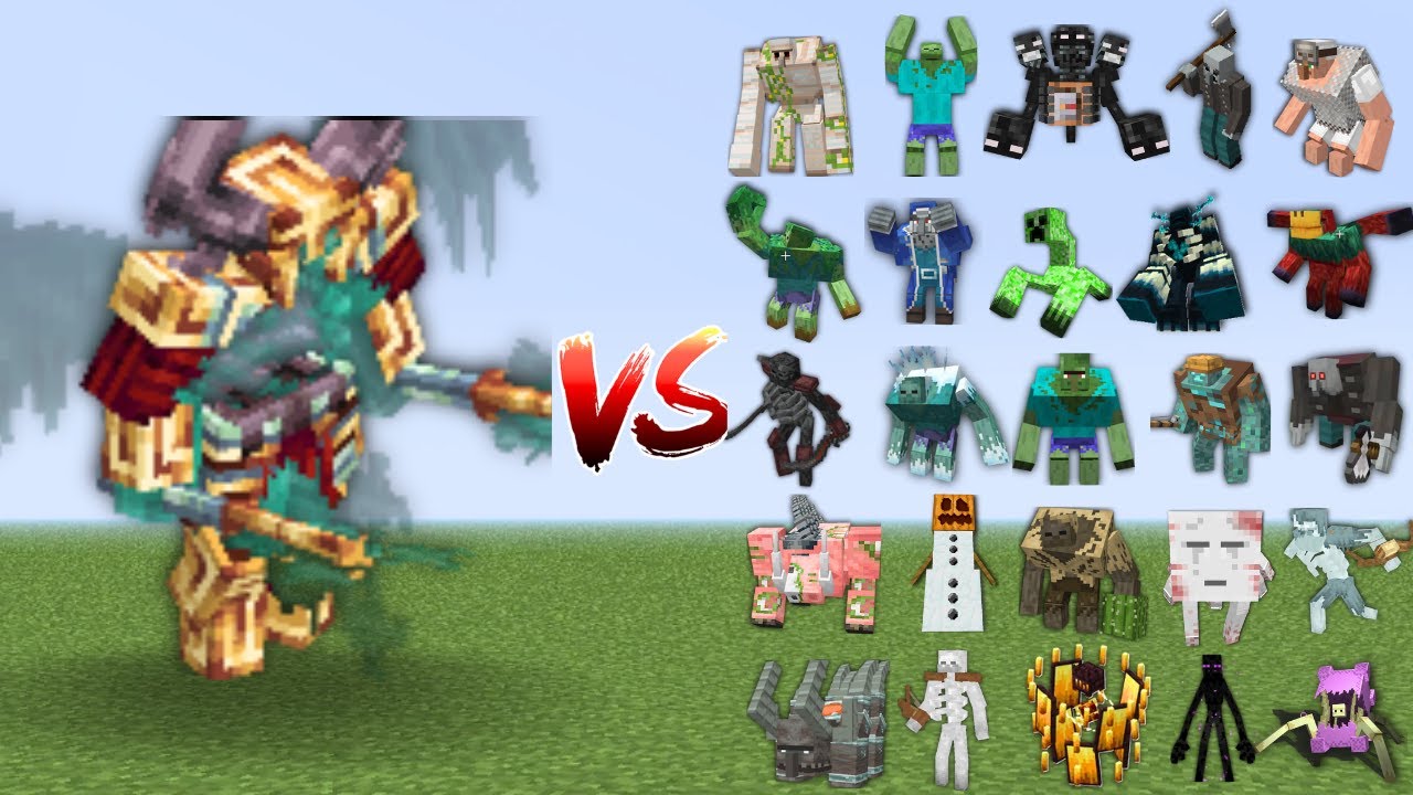 Maledictus vs All Mutant Mobs in Minecraft Mob Battle - YouTube
