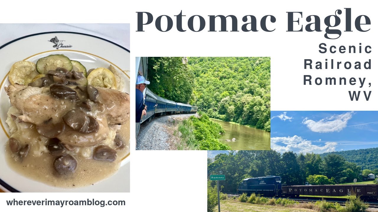 Potomac Eagle Scenic Train Ride in Romney, WV - YouTube