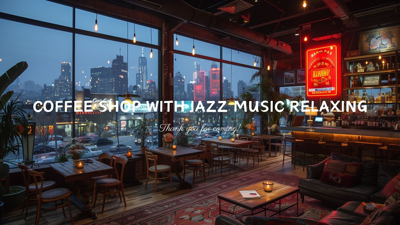 Calm Jazz Instrumental Music for Study, Work, Focus☕Relaxing Jazz Music ...