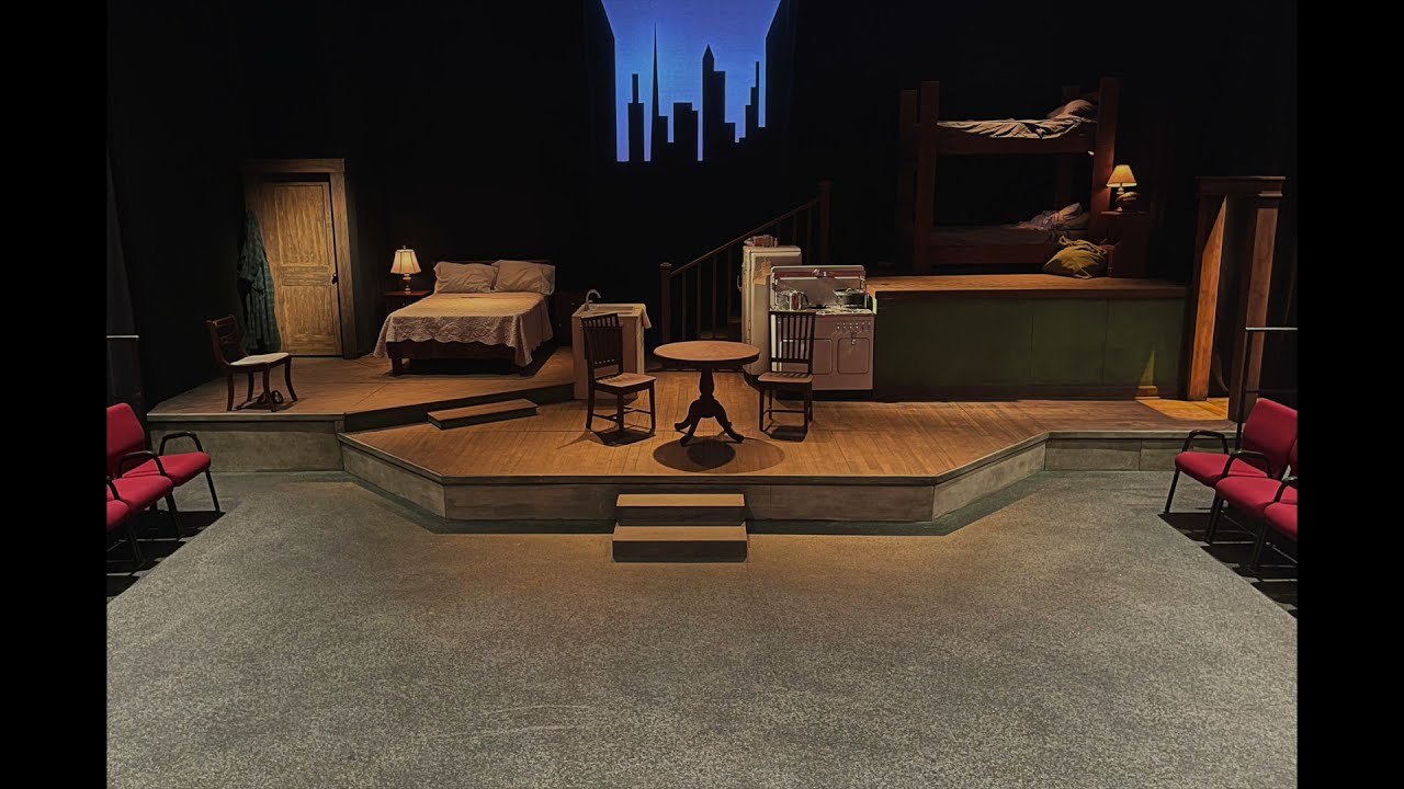 'Death of a Salesman' Set Build Time Lapse - YouTube