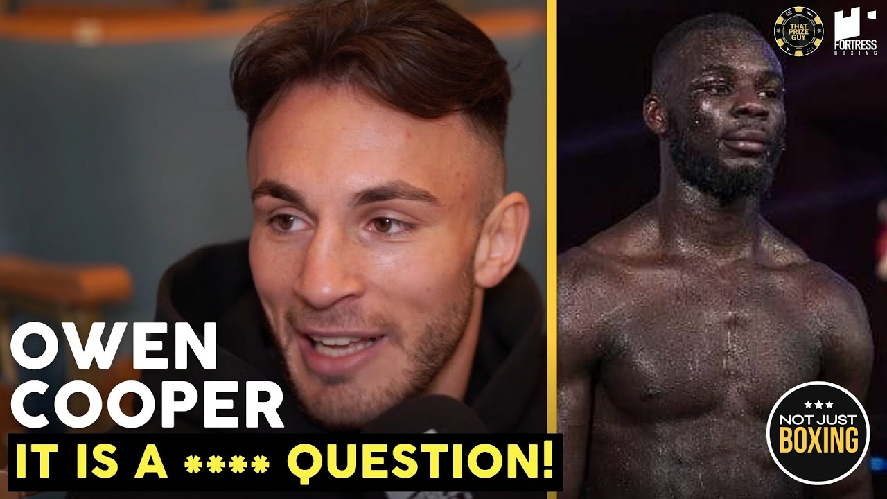 KONGO FIGHT MOTIVATES ME! Owen Cooper talks fight with Chris Kongo ...