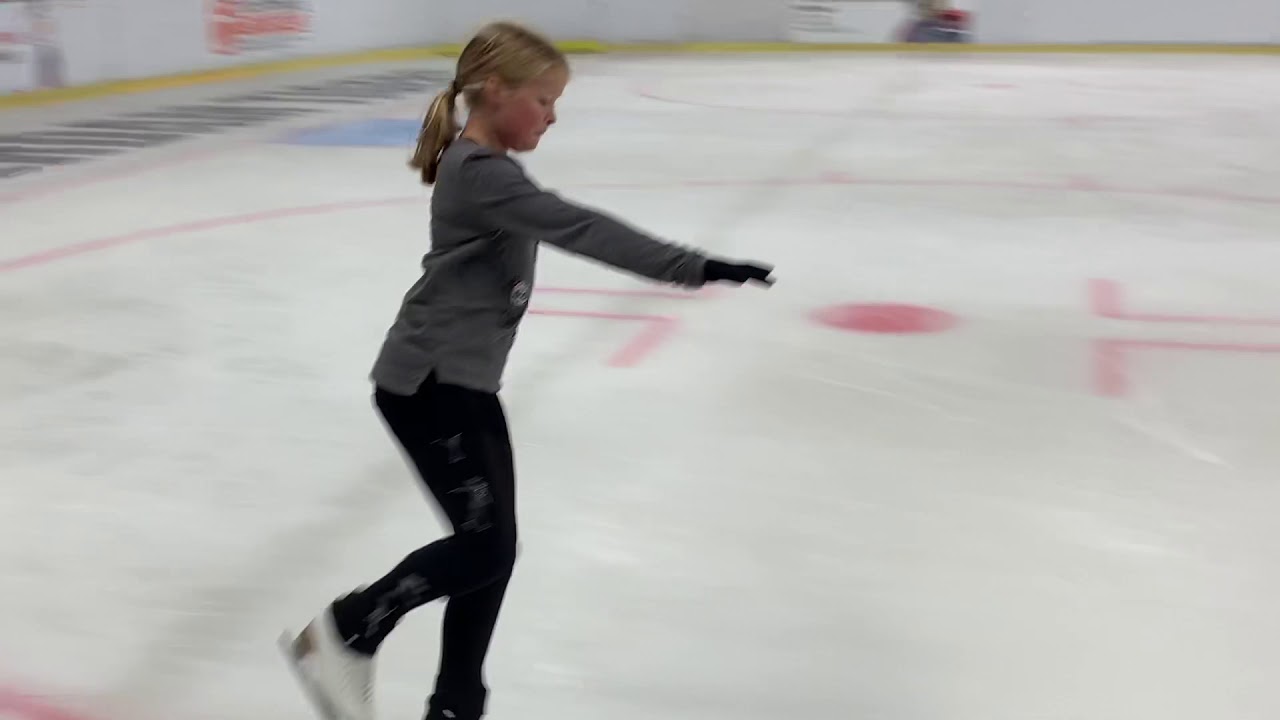 Learn to Skate USA: forward outside/inside edges on the circle counter ...