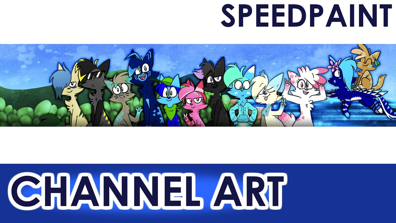 «channel art» speedpaint - YouTube