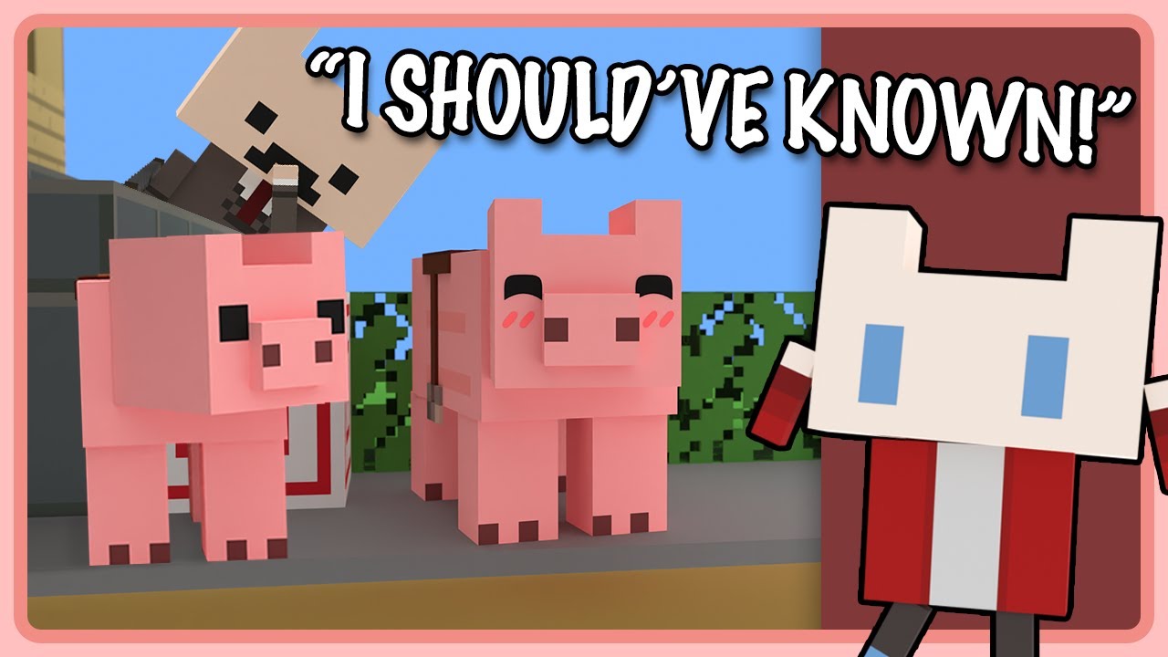 Neil Hamstrong | Hermitcraft Animation Ft. Mumbo Jumbo - YouTube