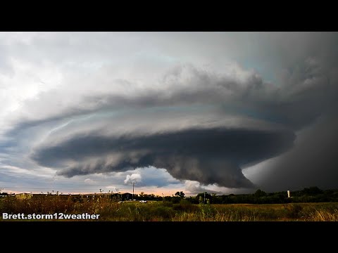 Supercell with Incredible Structure, Norman Oklahoma, September 24 ...
