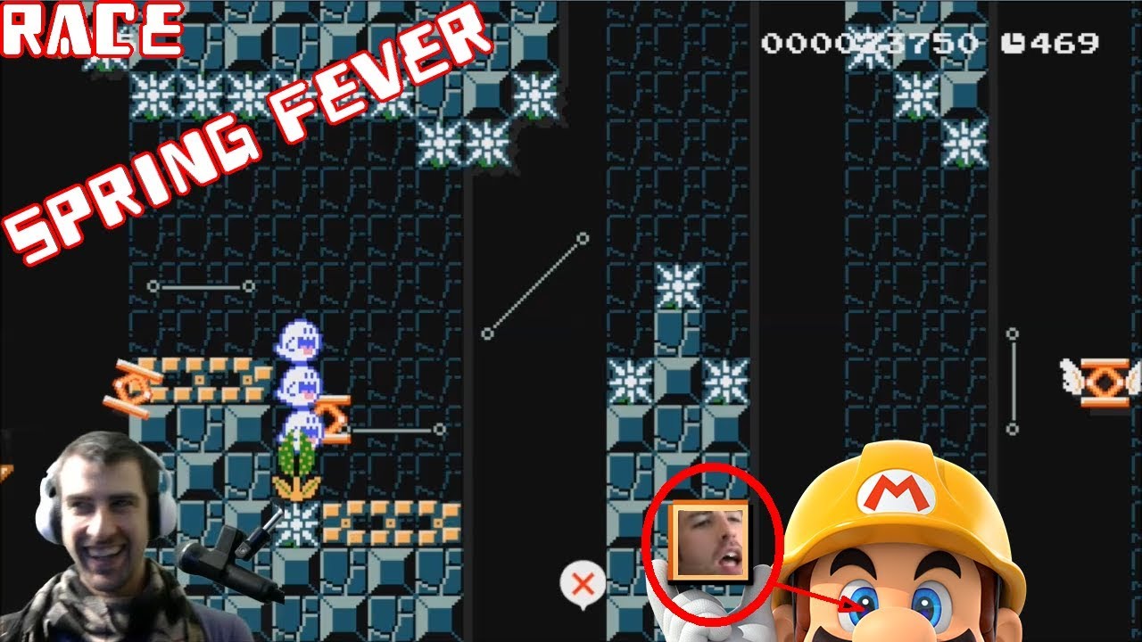 [Race] Spring Fever | Super Mario Maker - YouTube