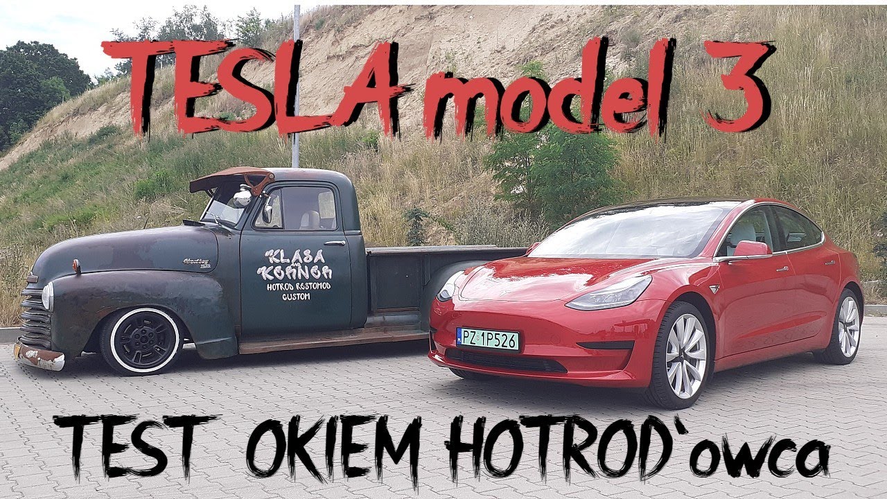 TESLA model 3, TEST okiem HOTROD'owca !!! POV, Petrolhead number two ...