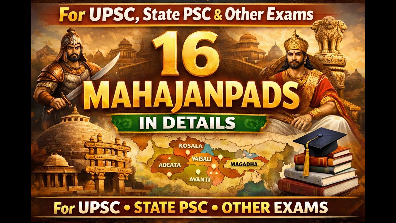 16 Mahajanpads, their Capitals,History & Present Location | Sixteen ...