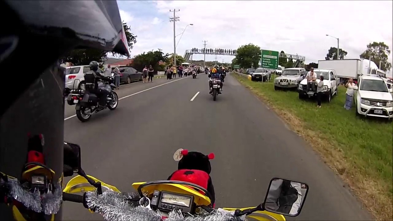 Hobart MRA toy run 2016 - YouTube