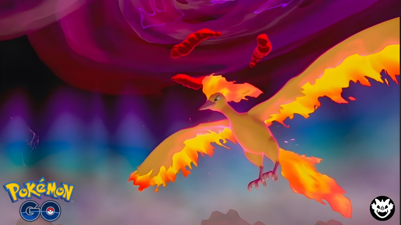 Dynamax Moltres Raid Live Pokemon GO - YouTube
