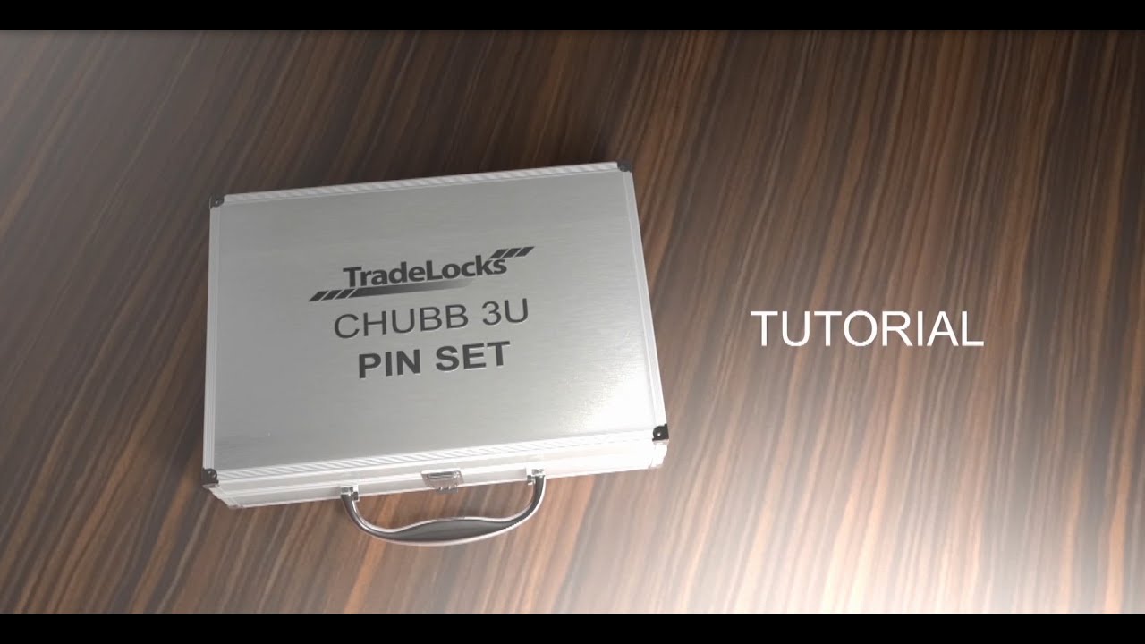 How to Use the Chubb Mortice Lock Impressioning Set - YouTube