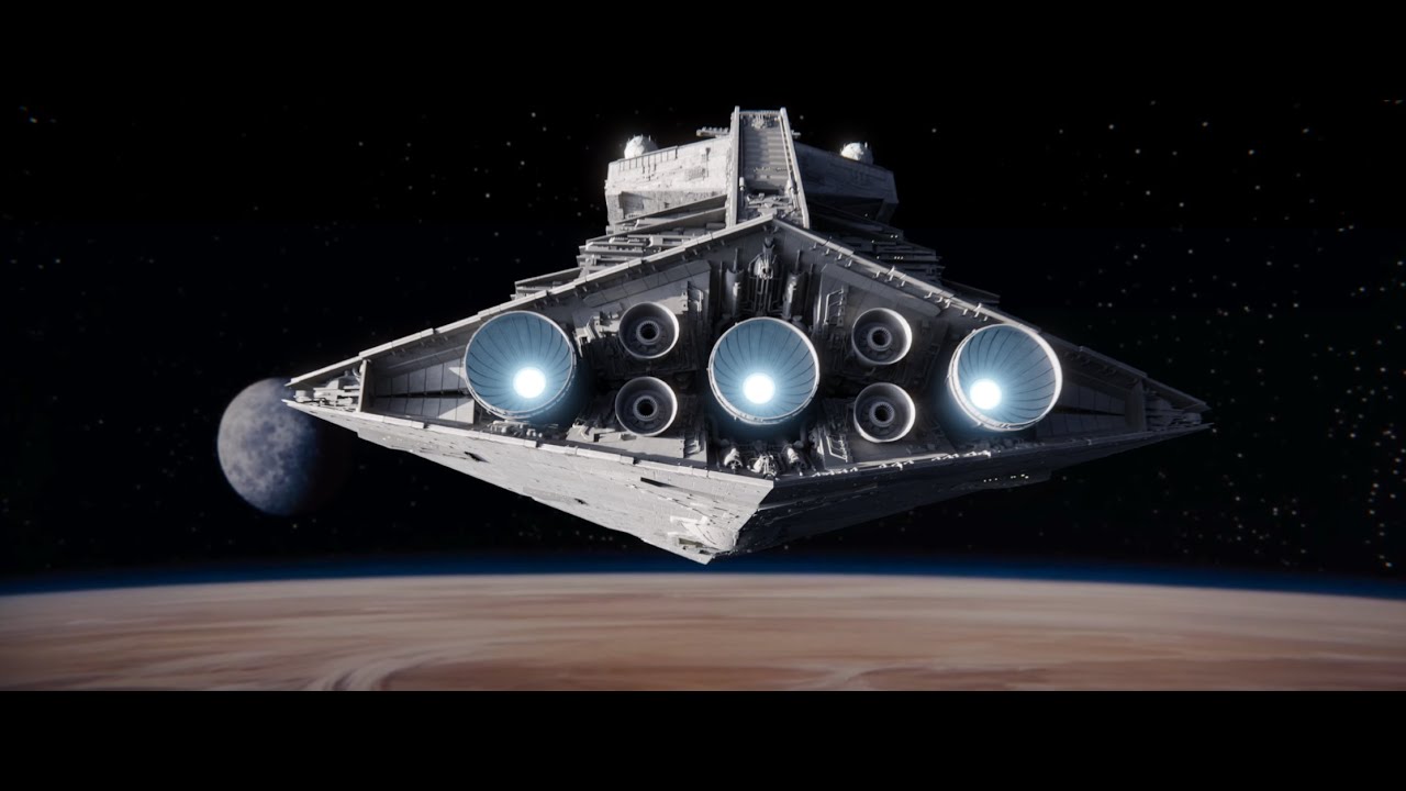 Star Wars ANH Opening Scene Blender Animation | Comparison - YouTube