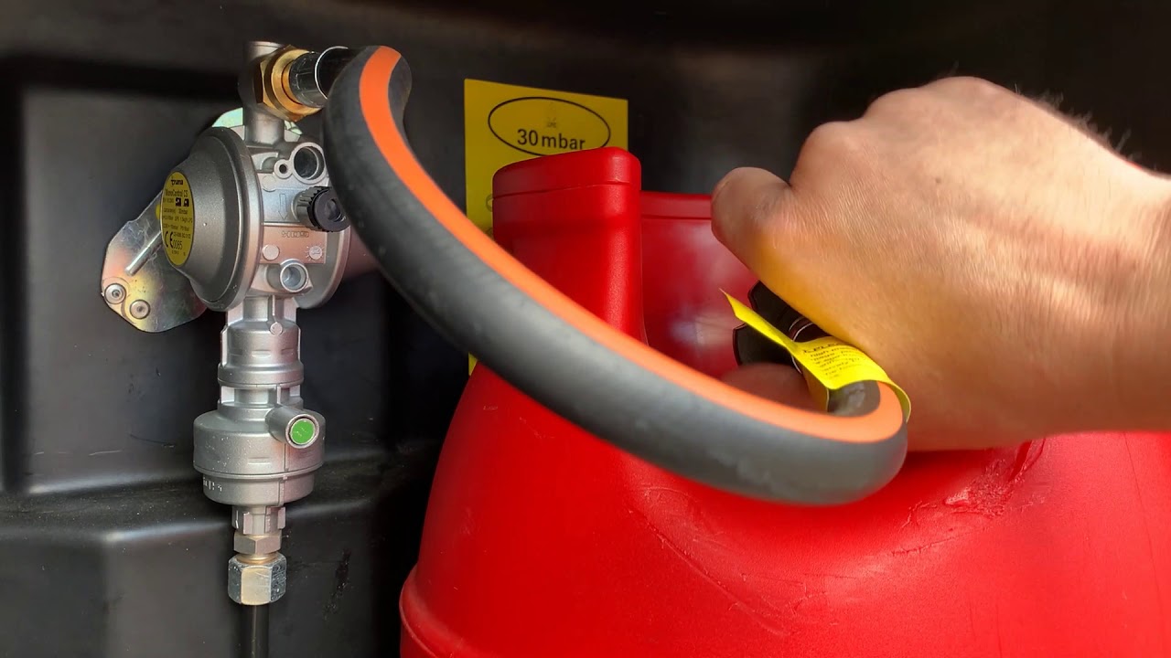 Gas bottle locker instructions - YouTube