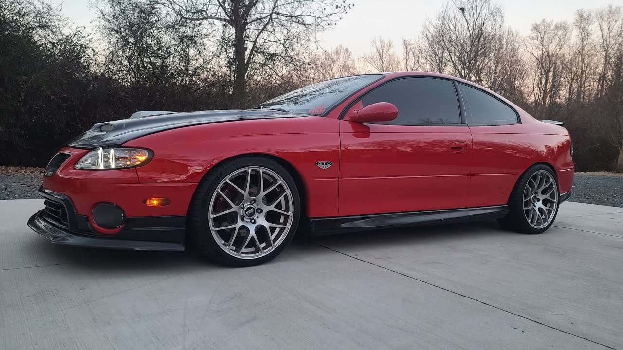 2006 Procharged GTO puts up a fight, but we prevail... Over 600 rwhp ...