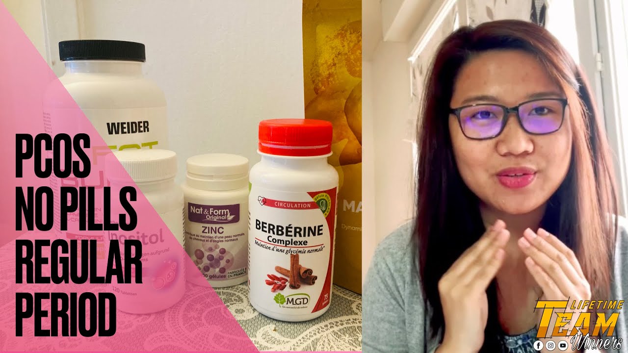 Regular Period with PCOS & NO Pills - YouTube