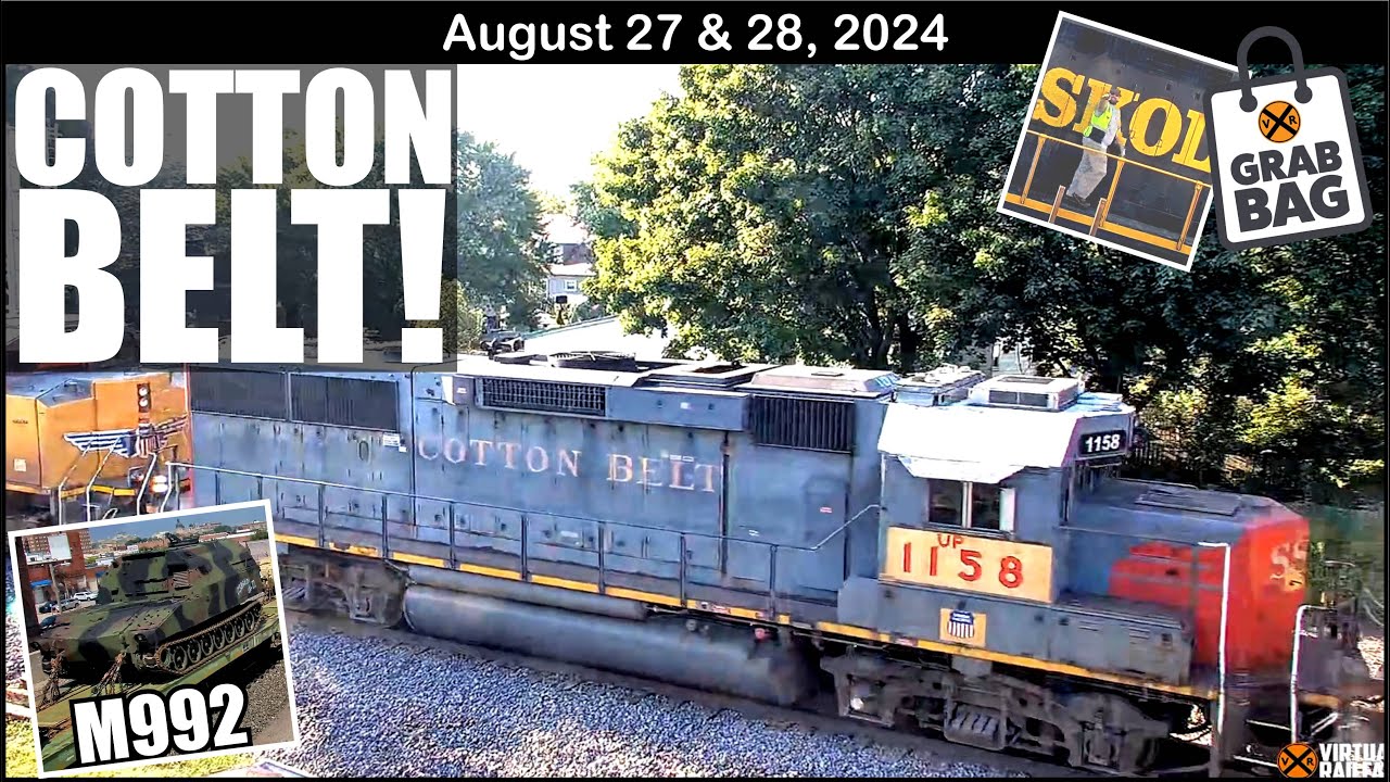 COTTON BELT ENGINE! CENTRAL MAINE & QUEBEC ENGINE, F.R.E.D. GETS ...