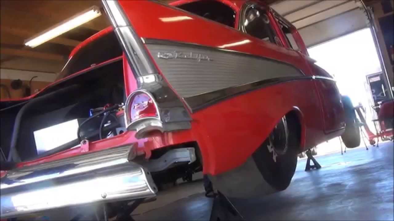 RBK Racing 632ci '57 Chevrolet Bel Air - YouTube