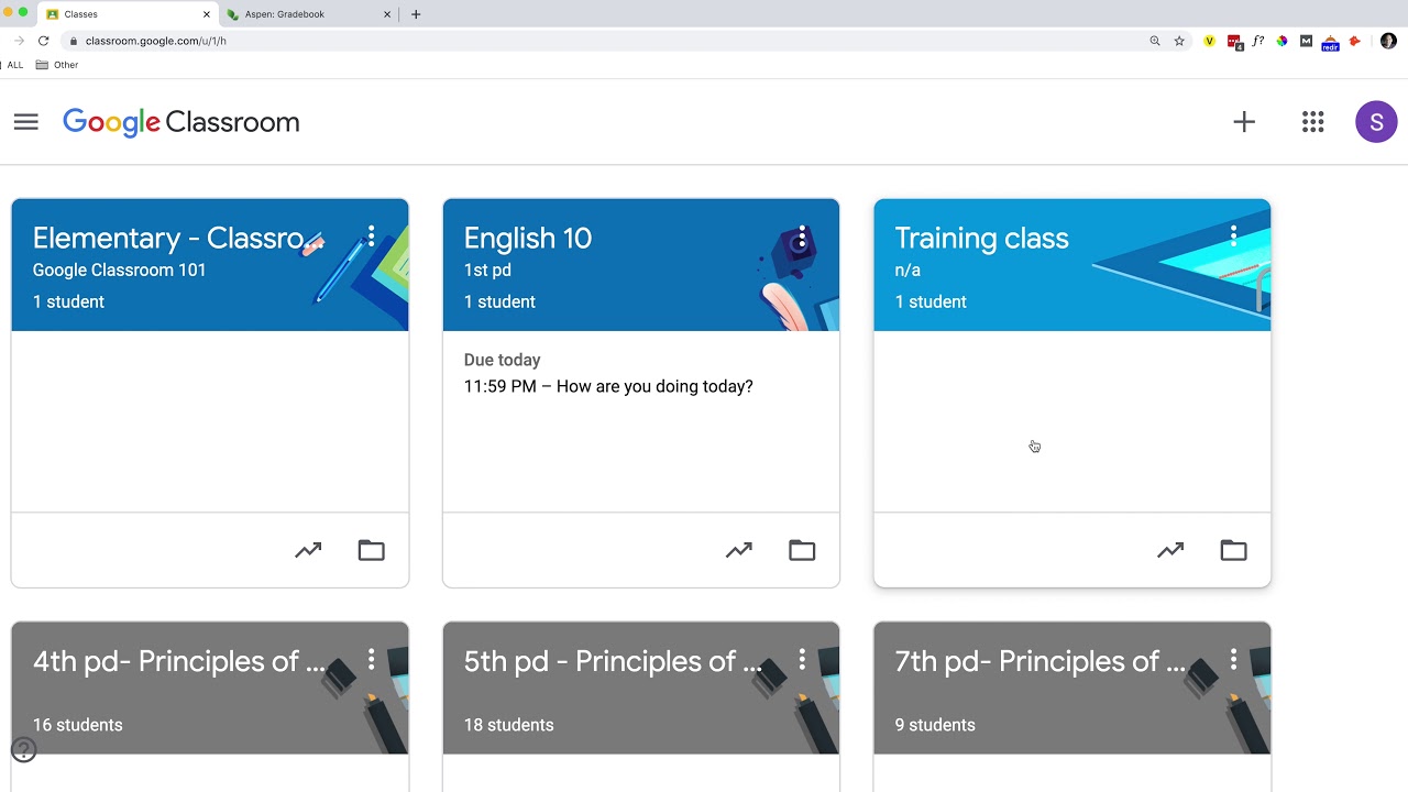 Bring in student email addresses from X2 into Google Classroom - YouTube