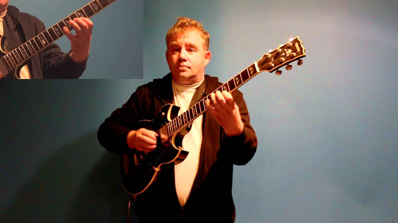 How to Play Guitar in modern jazz style using Wayne Shorters Footprints ...