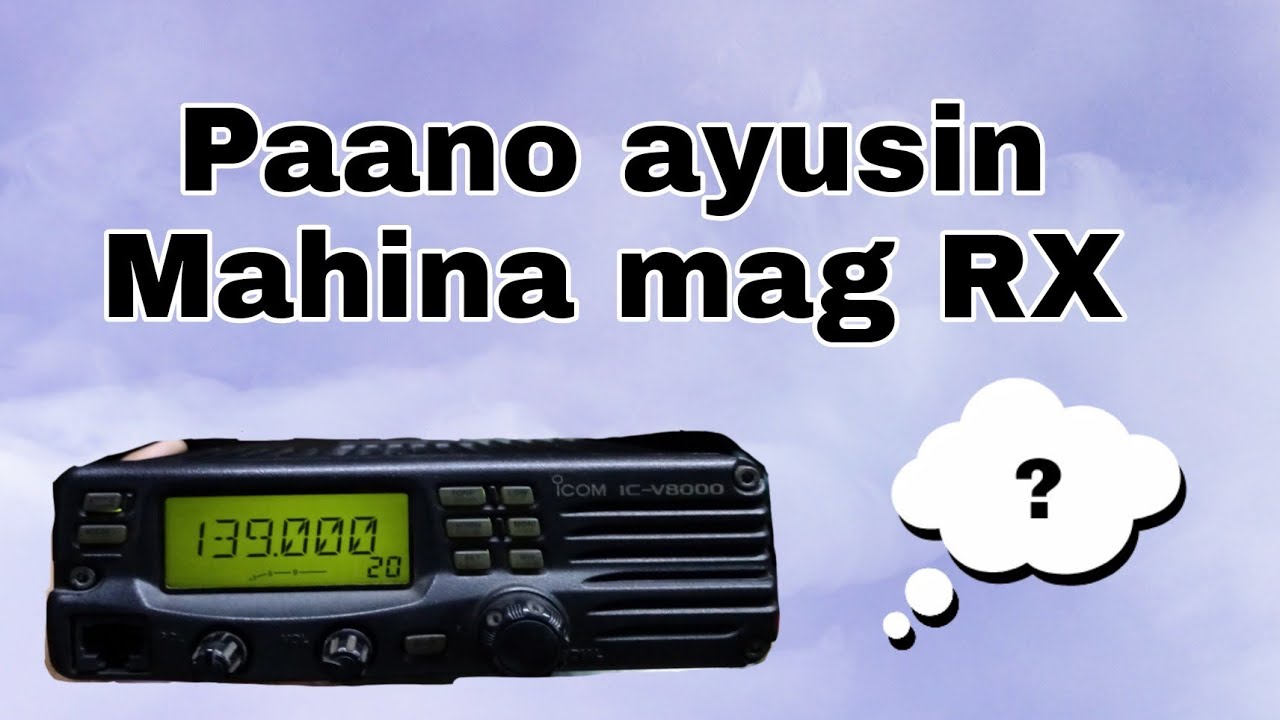 How to repair IC-V8000 Weak RX Sensitivity||Icom Radio - YouTube