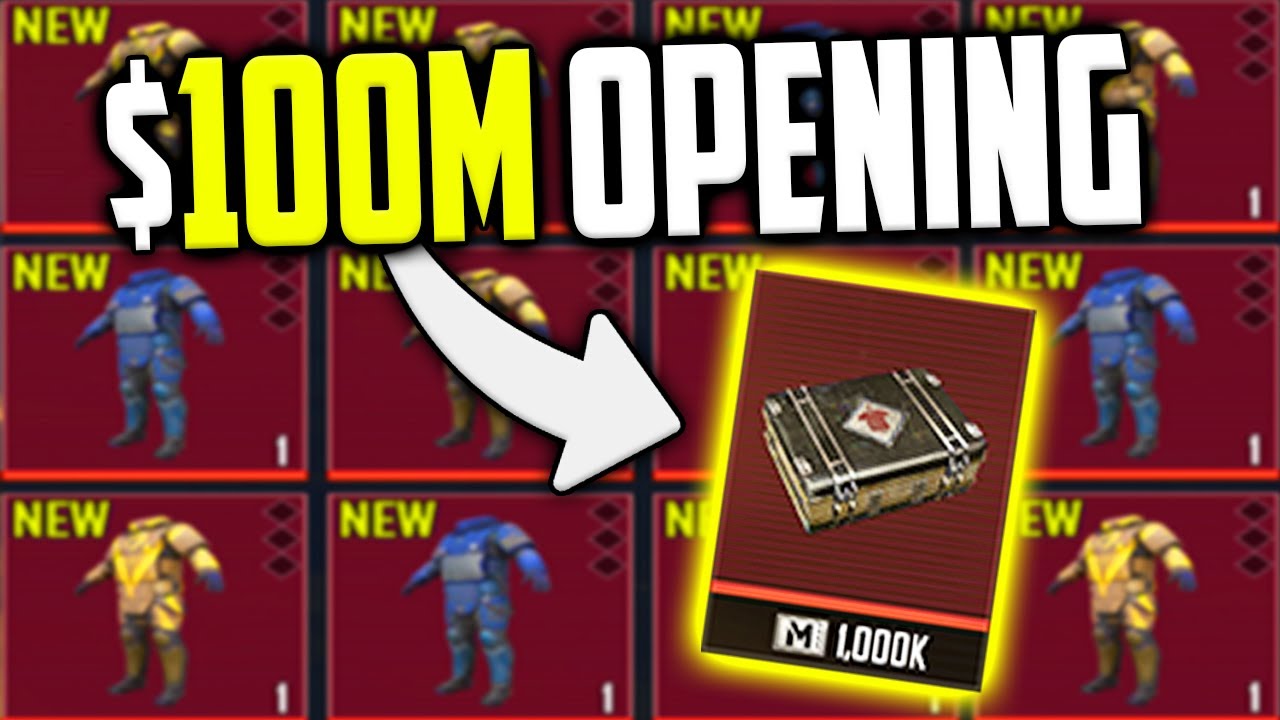 When you spend $100M on LEVEL 6 ARMOR CRATES... - YouTube