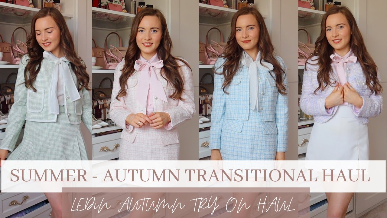 Summer to Autumn 2022 Transitional Clothing Haul ~ LEDiN Try On Haul ...