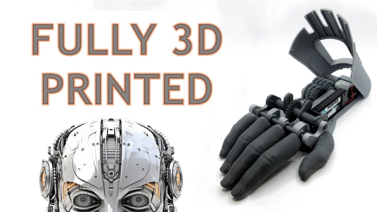 3D Printed Automata Hand - YouTube