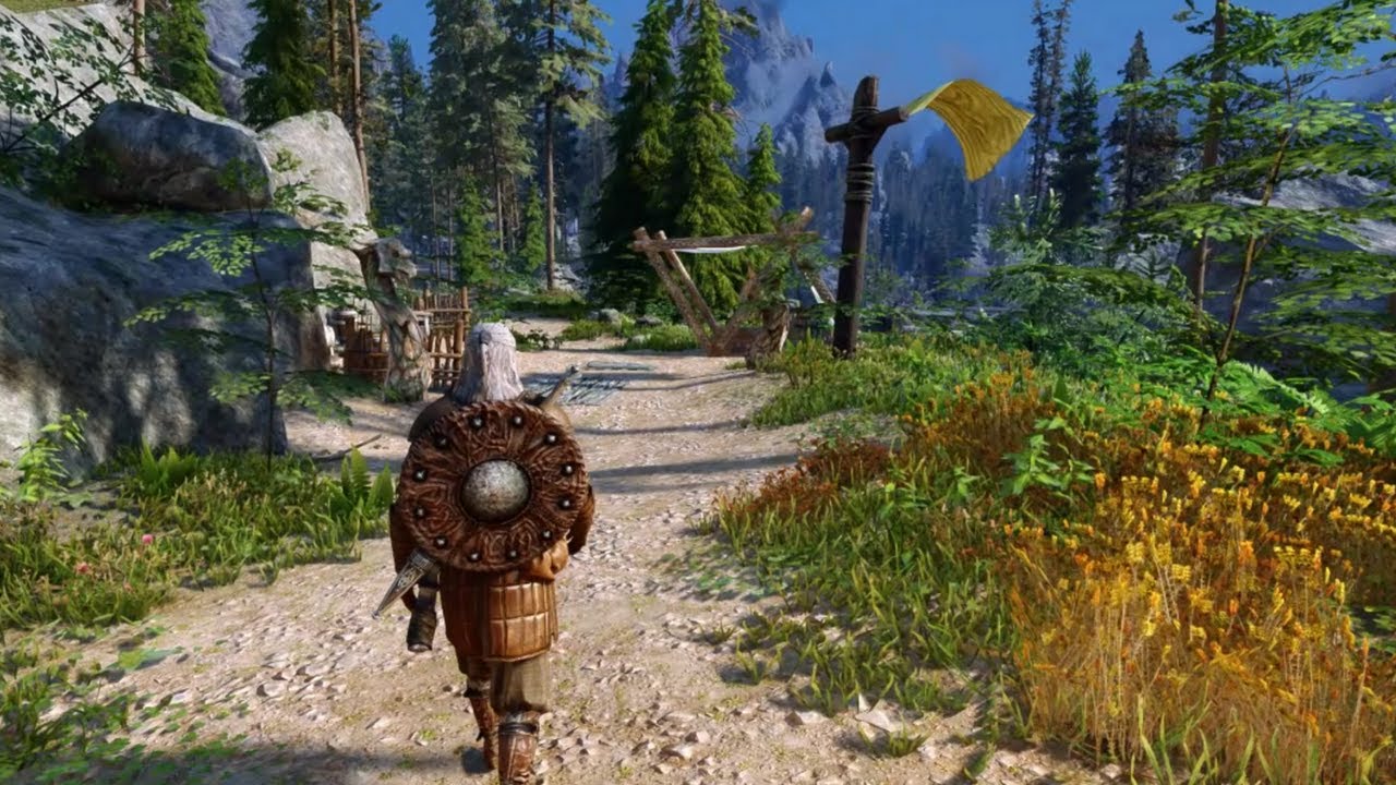 Skyrim SE |4K| - The Roads of Eastmarch - YouTube