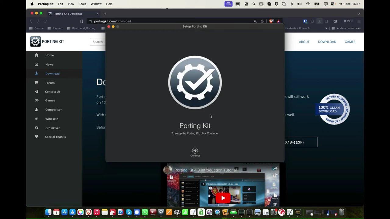 Installing and Configuring Porting Kit 6 - YouTube
