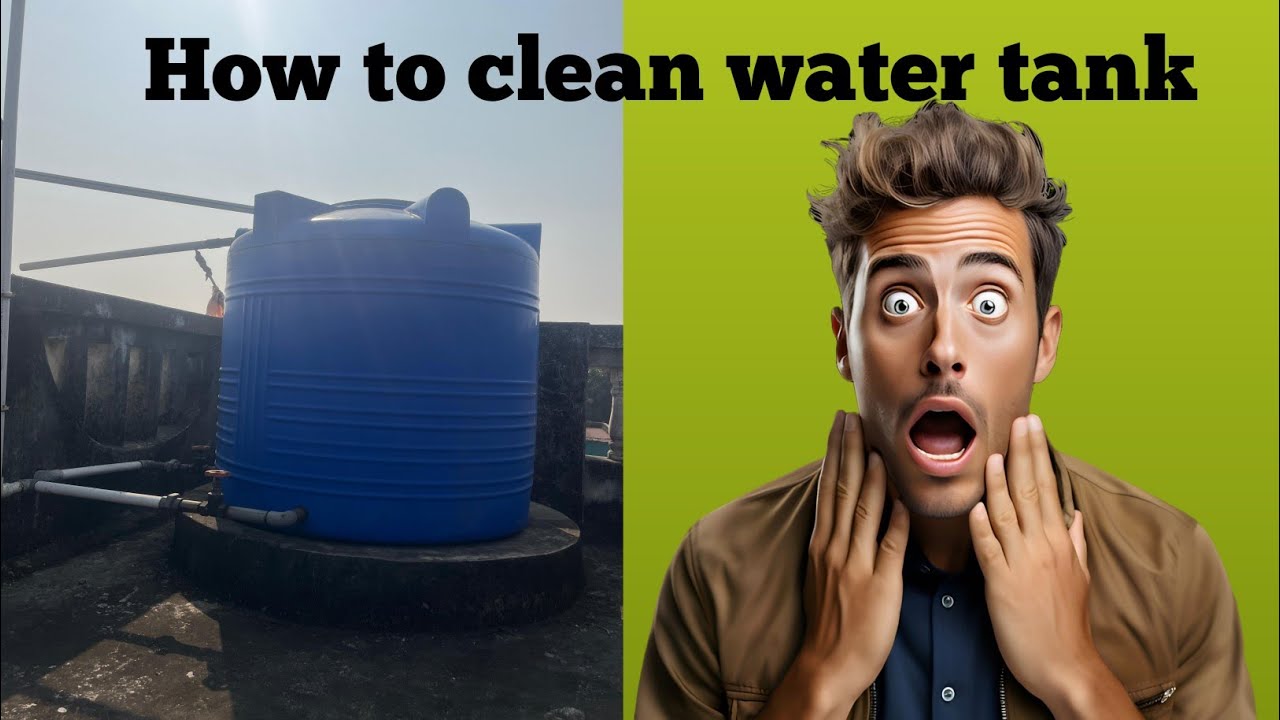 How to clean water tank - YouTube
