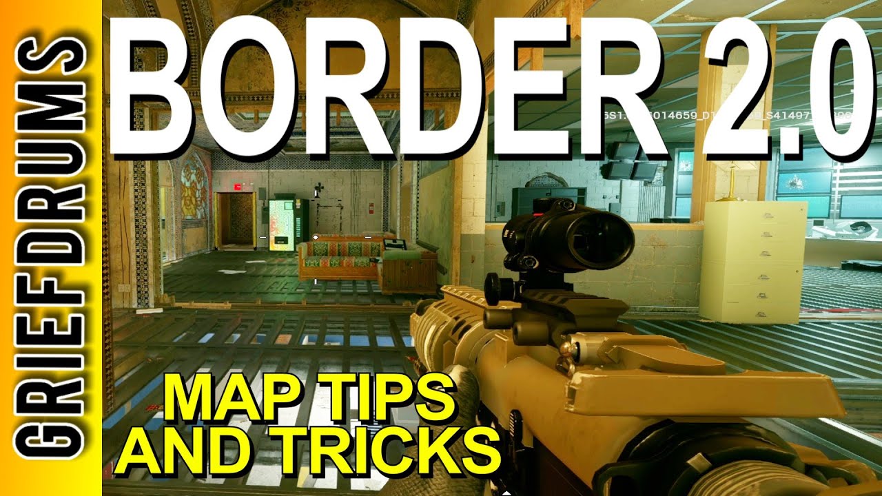 Border Rework Advanced Map Tips and Tricks | Rainbow Six Siege - YouTube