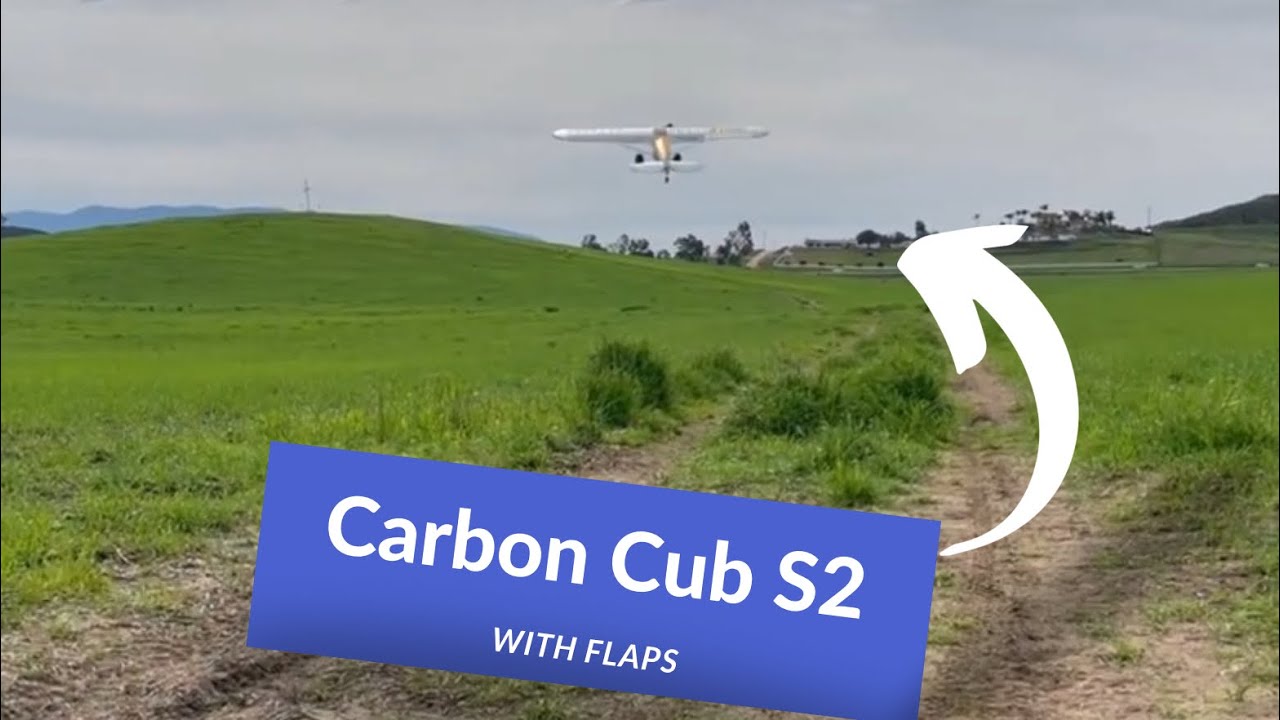 Carbon Cub S2 Flight in the Hills - YouTube