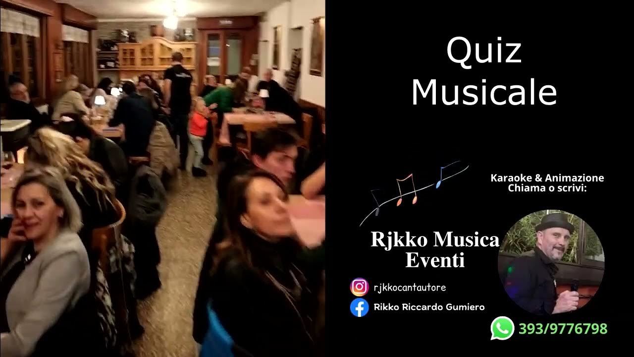 Gioco Quiz Musicale con Rjkko! - YouTube