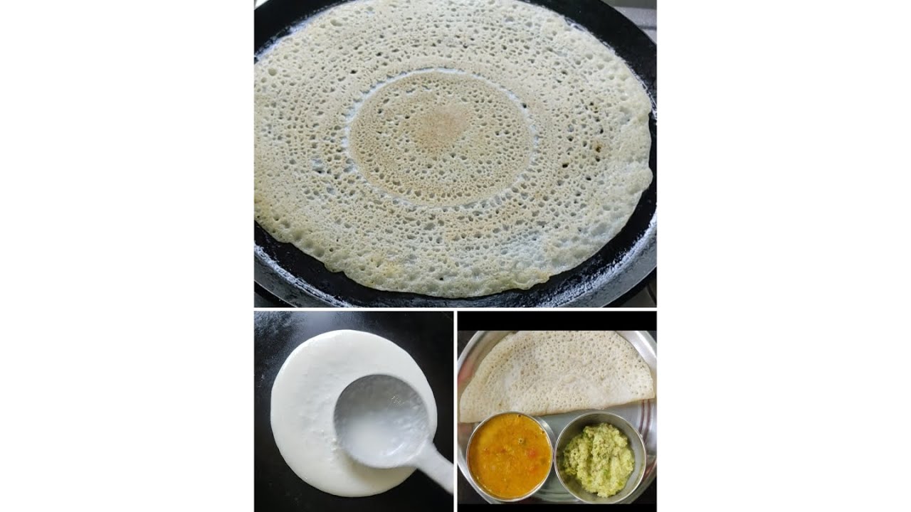 my dosa recipe | paper dosa | dosa sambhar chatni | cooking | foodlover ...