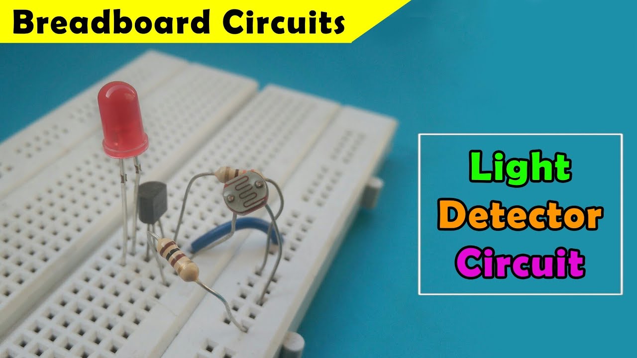 Light Detector Circuit | SdevElectronics - YouTube
