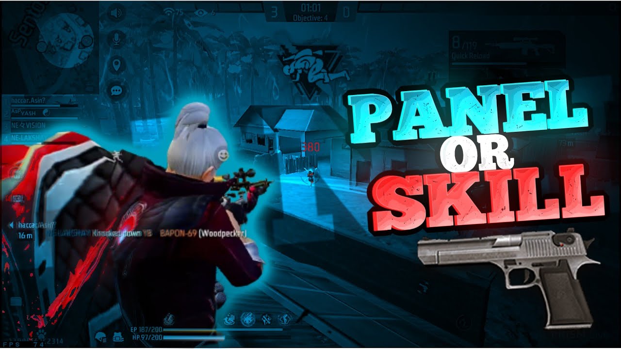 SKILL OR PANEL ?👽👽 - Middle Of The Night ff Montage - YouTube