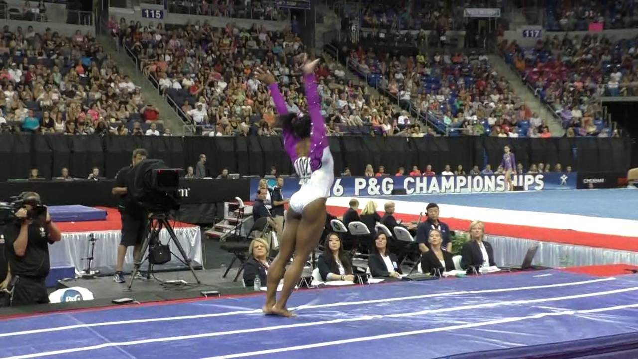 Simone Biles - Vault 2 - 2016 P&G Gymnastics Championships - Sr. Women ...