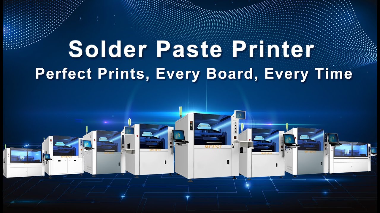Enhance Your PCB Assembly: See Our Solder Paste Printer Work! - YouTube