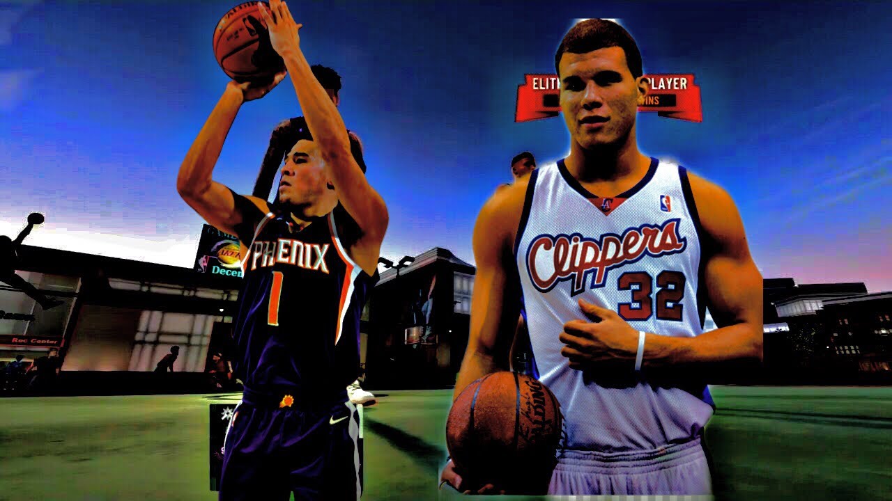 NBA2K19 Blake Griffin and Devin Booker at park - YouTube