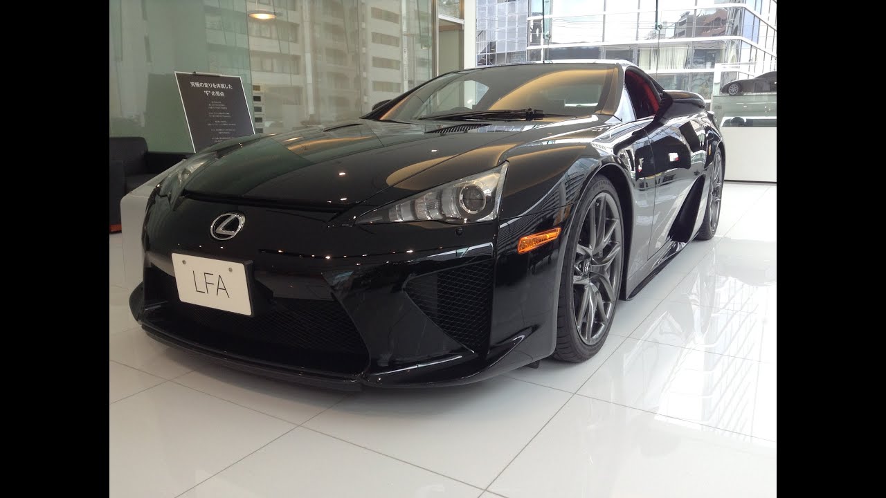 Buy New Lexus Tokyo Japan LS Line Up with LFA - YouTube