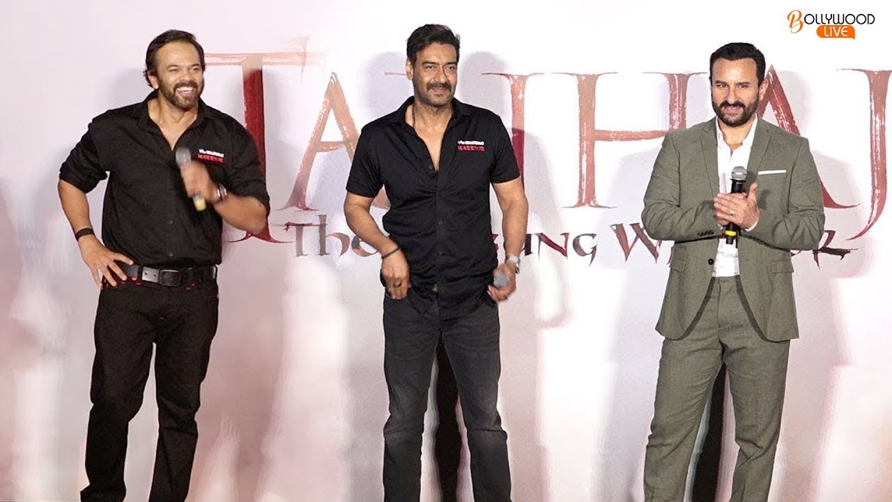 Tanha Ji The Unsung Warrior Official Trailer Launch | Ajay D |Saif Ali ...