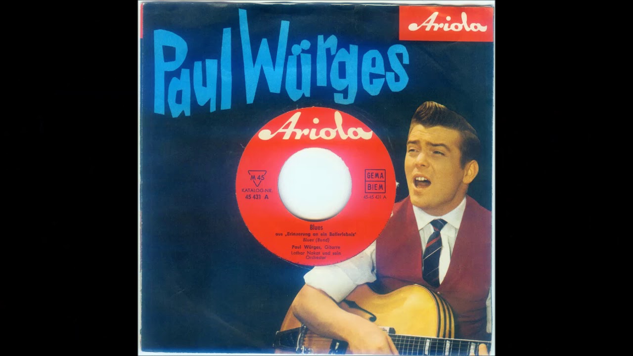 PAUL WÜRGES "Night Ride" Deutsche ARIOLA 1962 Rock - YouTube
